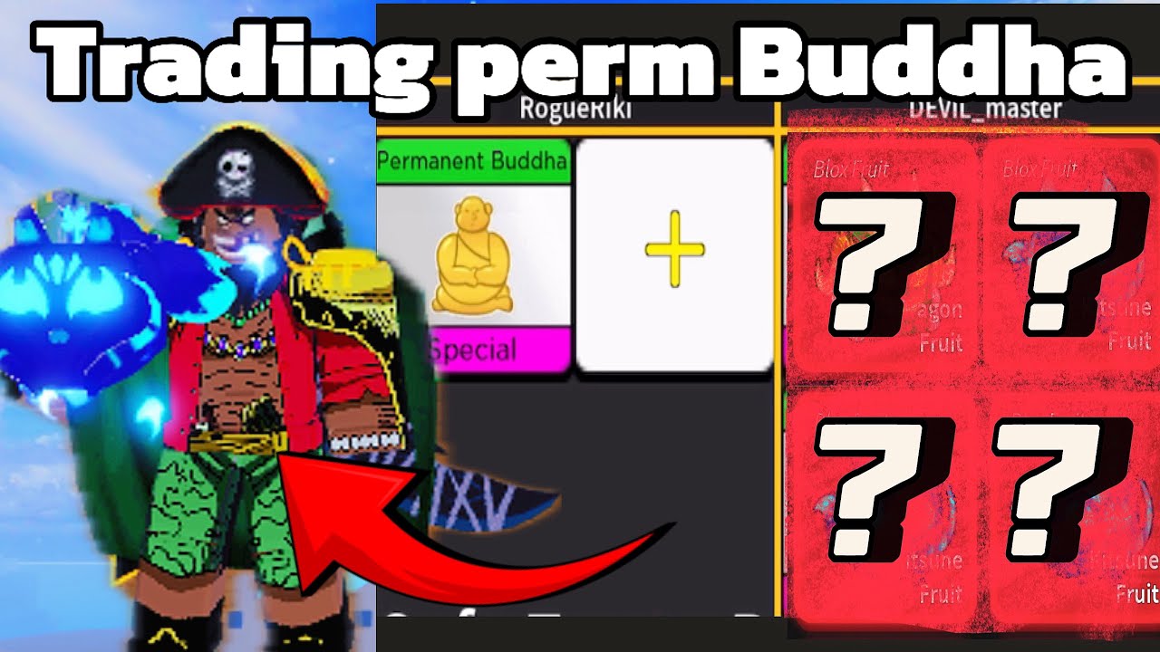 Trading Permanent Buddha, Ice & Flame in Blox Fruits (Roblox) - YouTube
