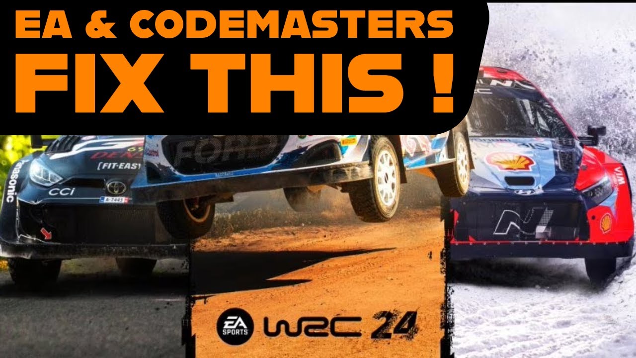 CODEMASTERS and EA This needs to fixed on WRC - YouTube