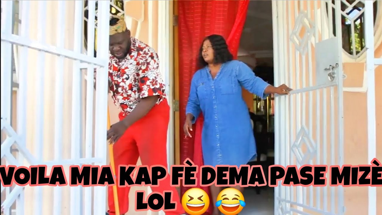 OH GADE MIZÈ MIA AP FÈ MAMA PASE NON 😂 - YouTube