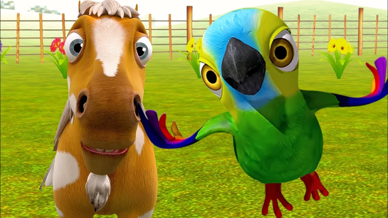 El pollito pio 3d - Canciones de la granja de Zenón | Games for kids ...