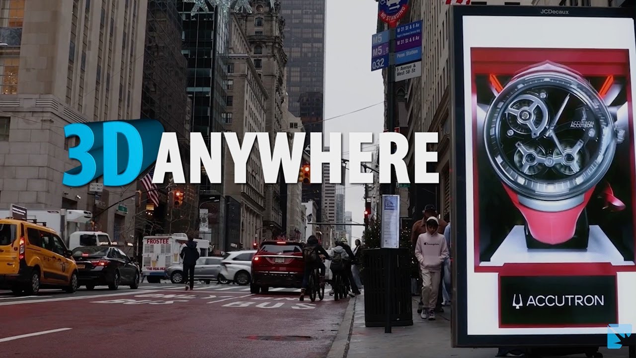 3D Anywhere Forced Perspective Digital Display Content by Render Impact ...