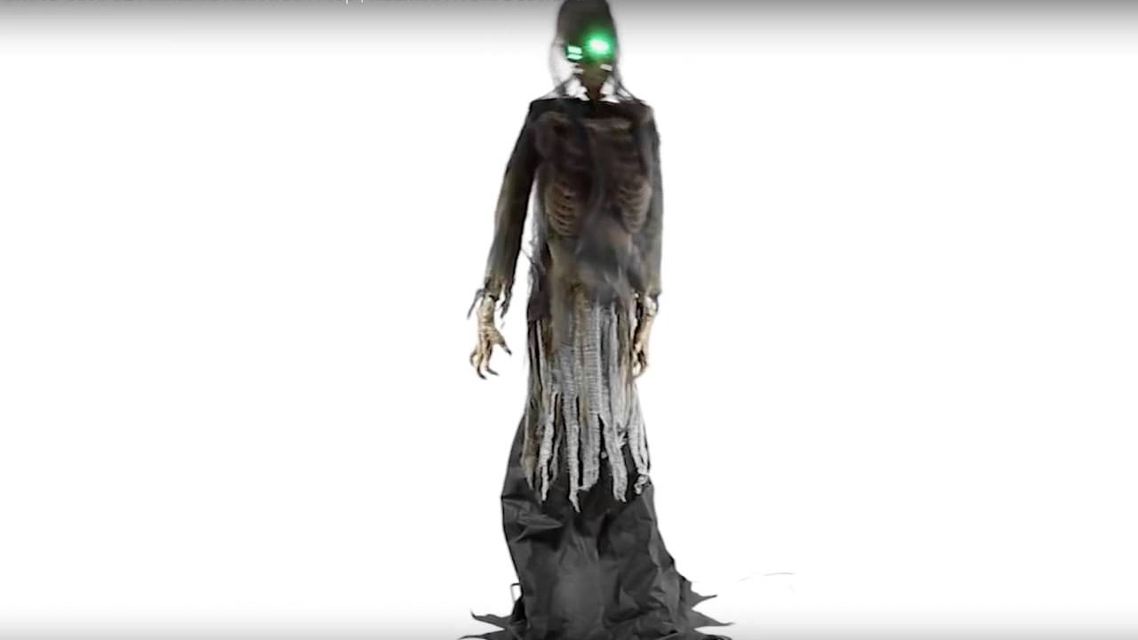 Twitching Corpse Animated Prop - YouTube