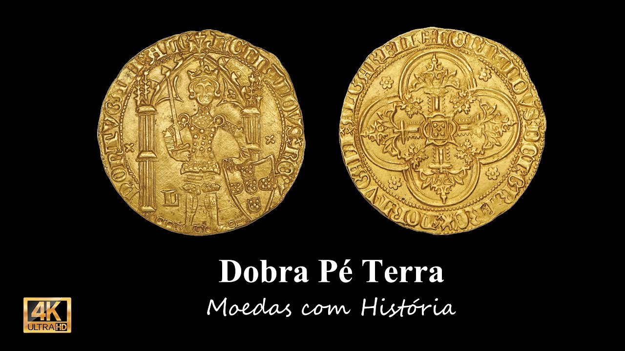 Dobra pé Terra em Ouro de D. Fernando I (1367-1383) - Moedas com ...