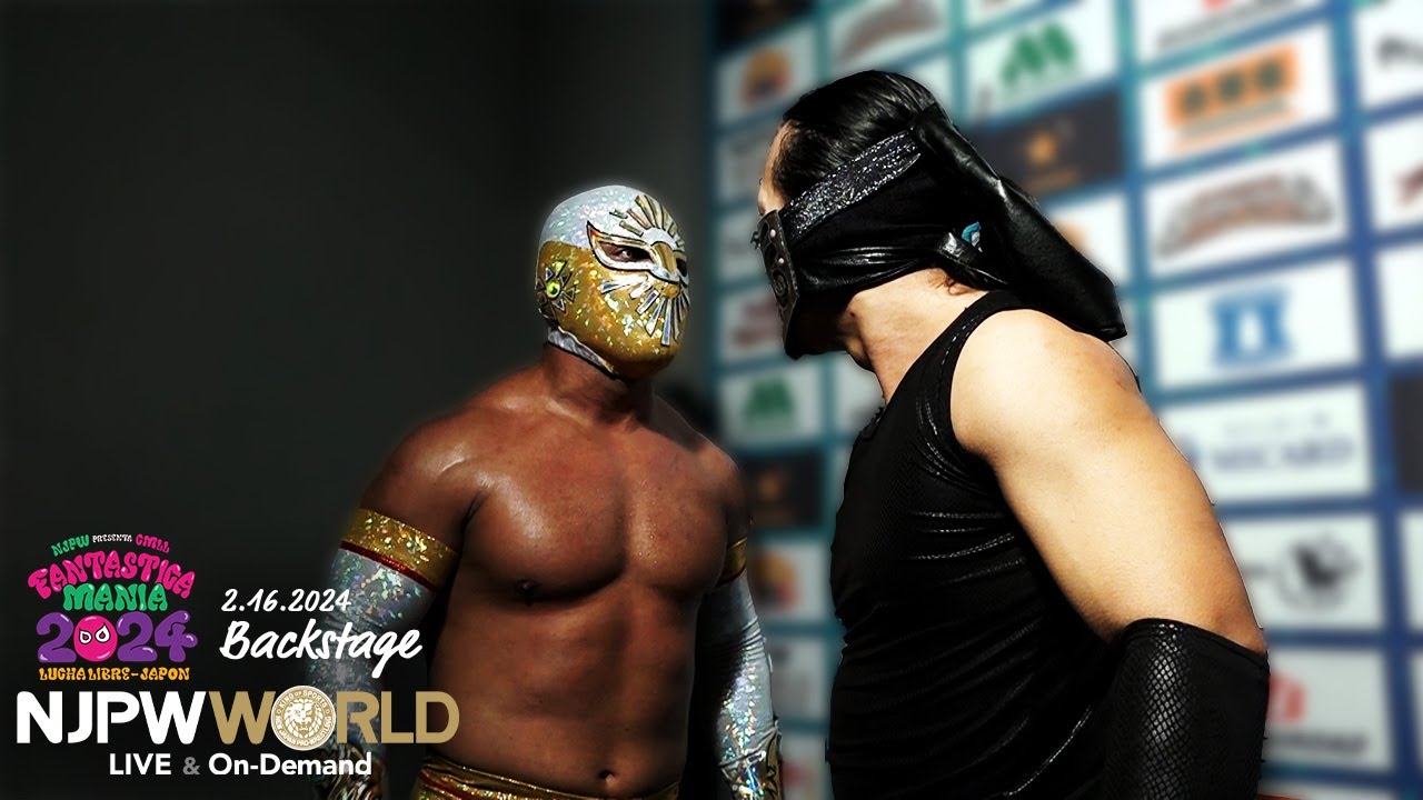 #njcmll 5th match Backstage 2/16/24｜CMLL FANTASTICA MANIA 2024 第5試合 ...