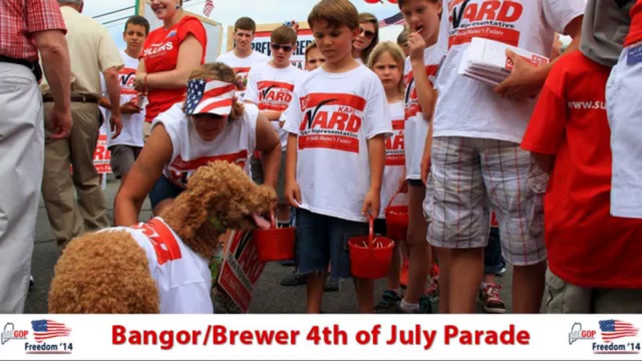 Maine GOP Freedom '14: Bangor/Brewer 4th of July Parade - YouTube