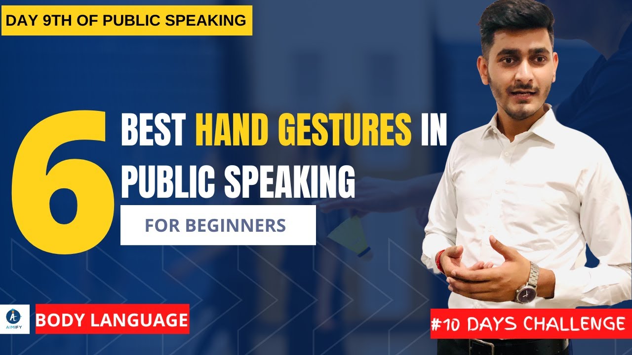 Best hand gestures in public speaking. 9th day of public speaking. 10 ...