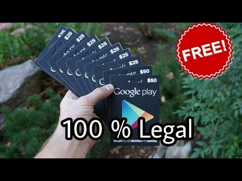How To Get Google Play Gift Card For Free 2017 | Google Play Gift Card ...