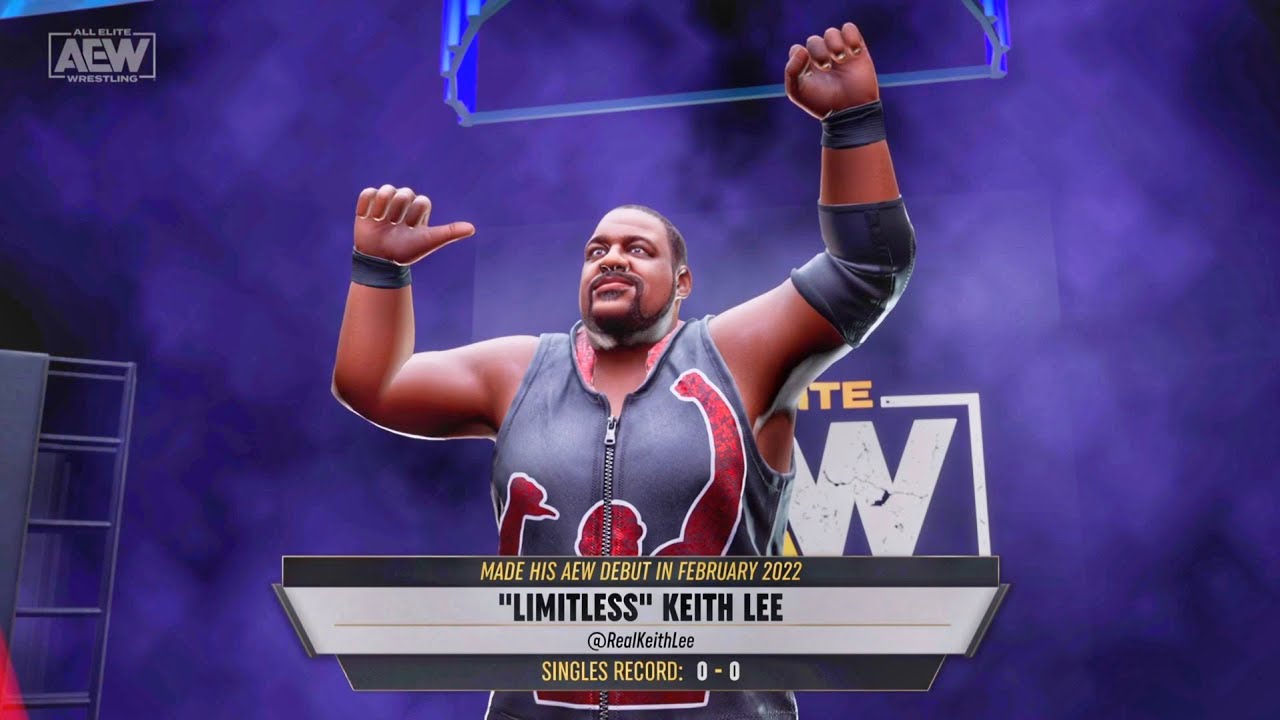 Keith Lee Entrance, Signature & Finishers | AEW: Fight Forever - YouTube
