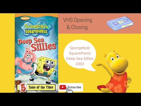 Spongebob SquarePants Deep Sea Sillies 2003 VHS Opening & Closing - YouTube