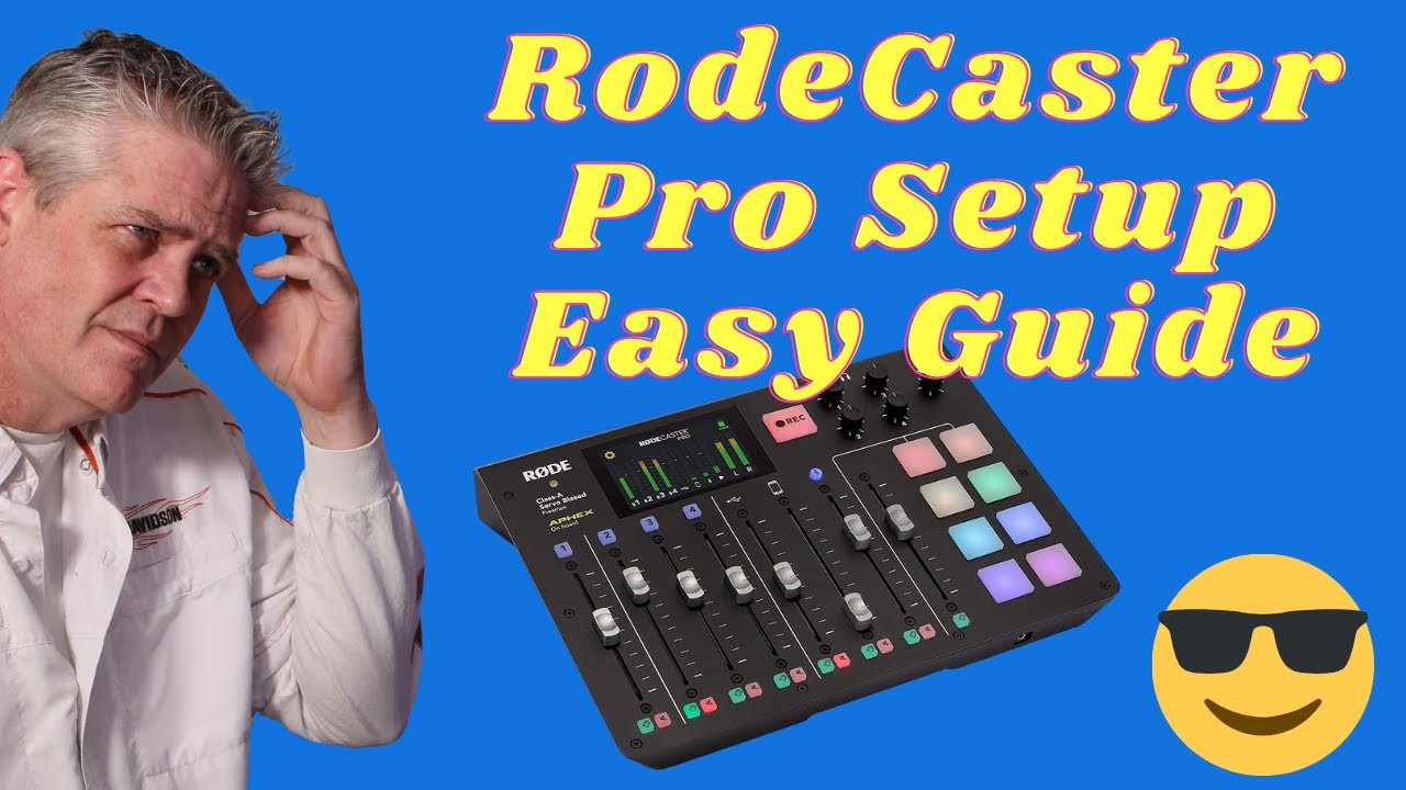 Basic RodeCaster PRO Setup in Under 2 Minutes | Easy - YouTube