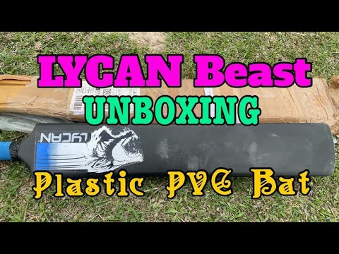 Lycan Plastic Bat Unboxing ? - YouTube