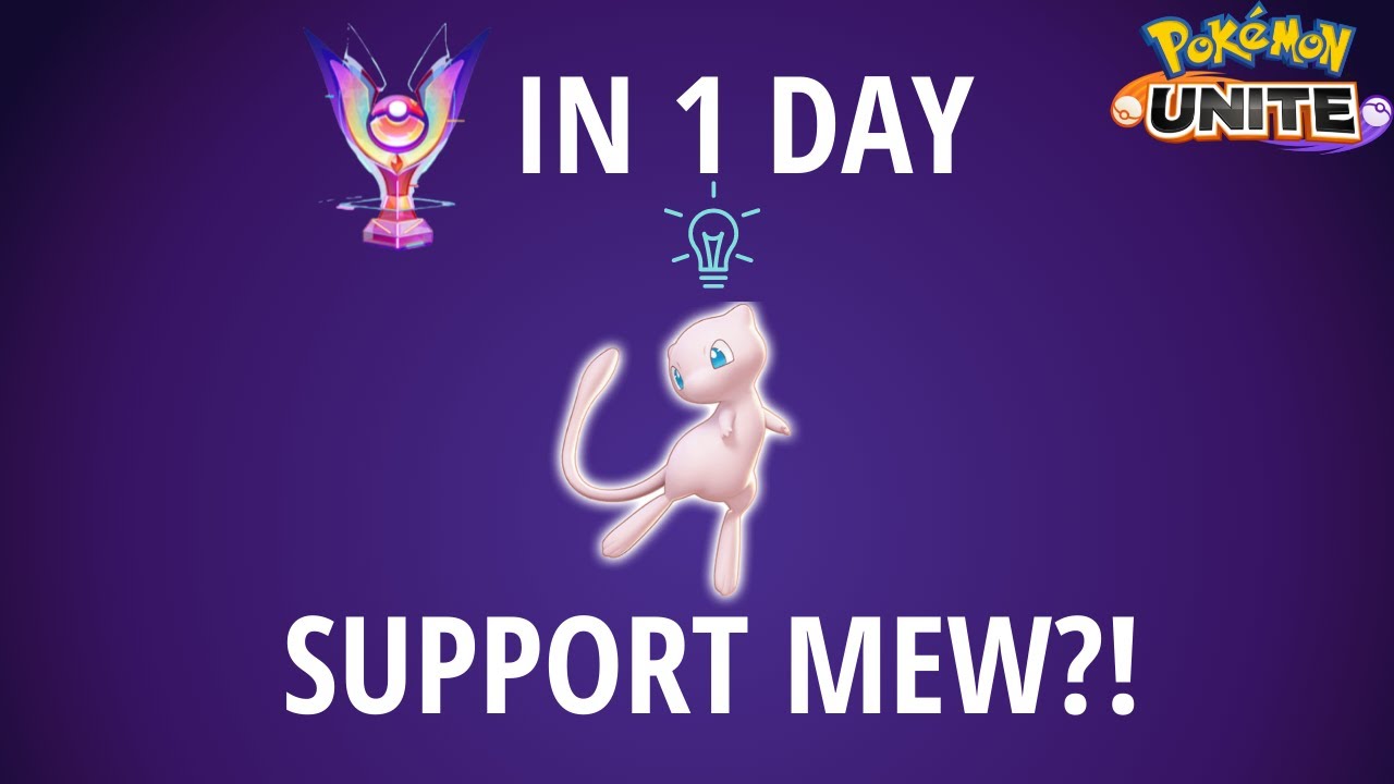 How I got to Master Day 1 using Mew Support - YouTube