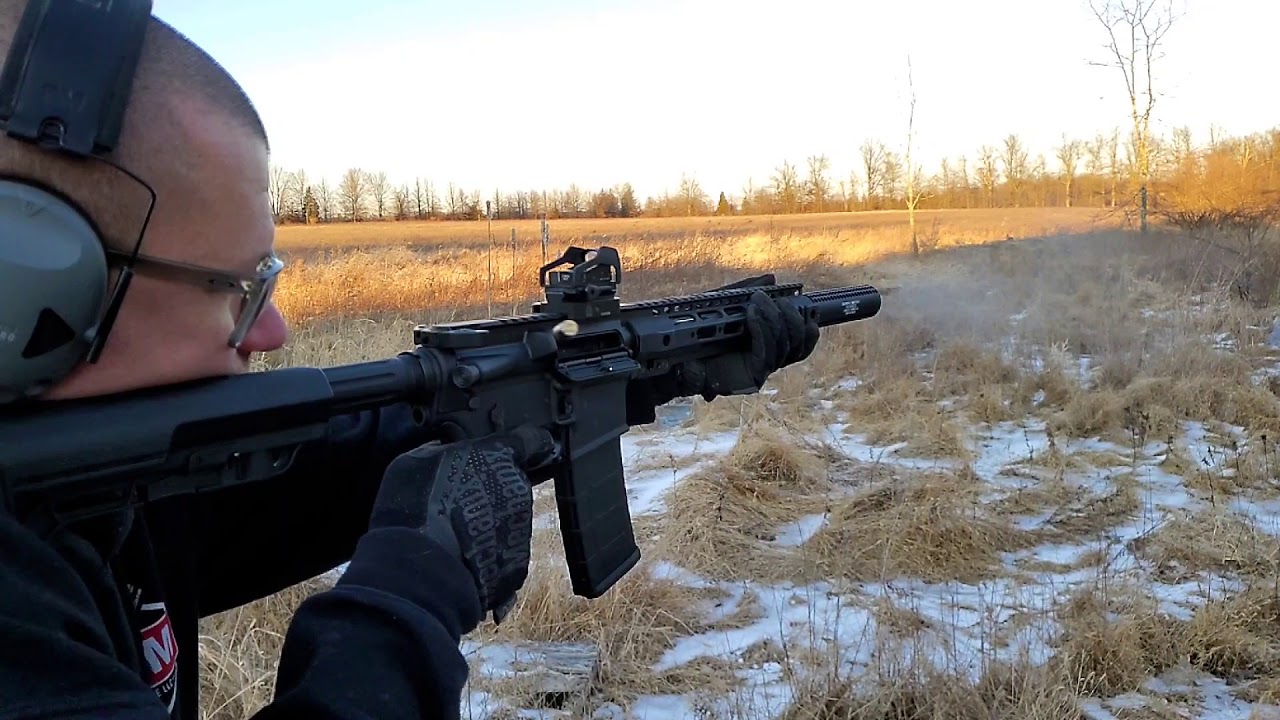 Blowback 9mm vs Radial Delayed Blowback from CMMG - YouTube