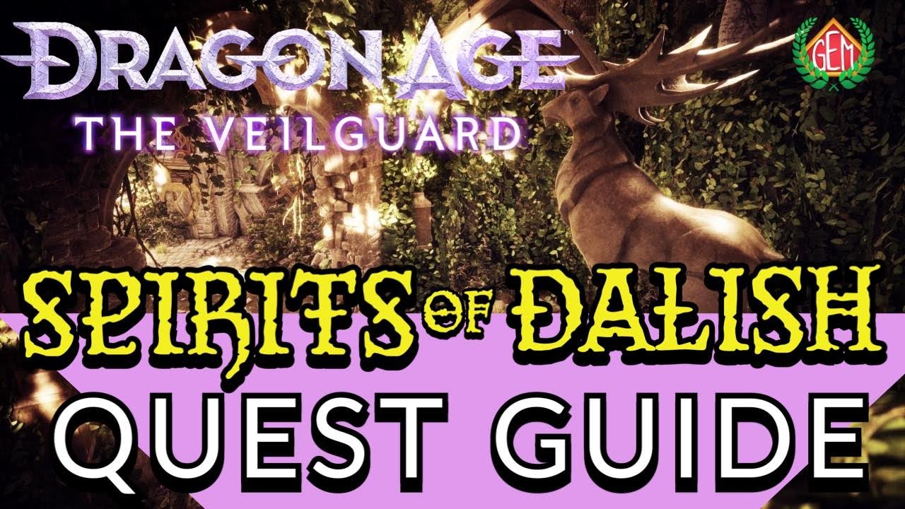 Dragon Age Veilguard Spirits of Dalish Quest Guide - YouTube