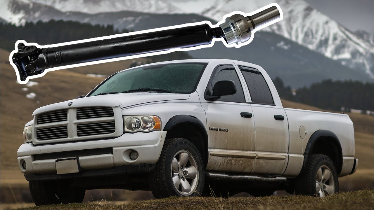Front Driveshaft Replacement for 2004 Dodge Ram 1500 - YouTube