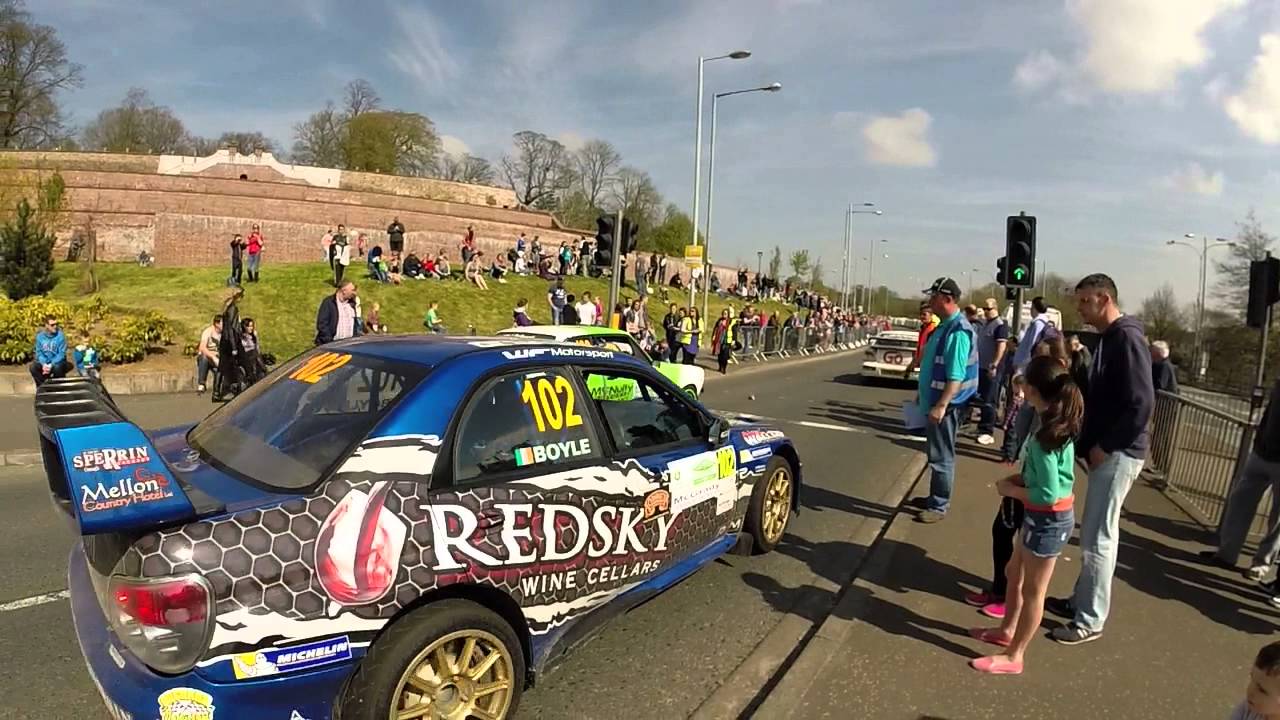 Circuit of Ireland Rally, Special Stage Lisburn - YouTube
