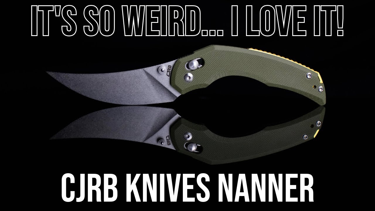 Banana Knife? - CJRB Knives Nanner - YouTube