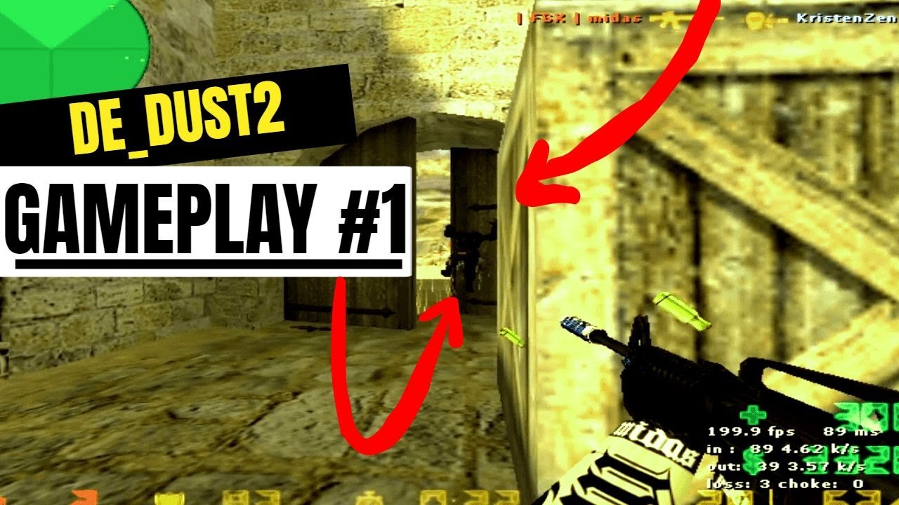 Counter Strike 1.6 GAMEPLAY de_dust2 #1 | UNITED GAMING COMMUNITY - YouTube