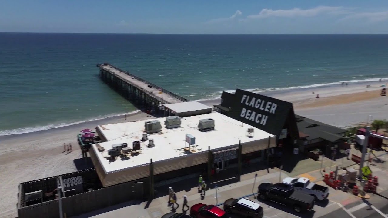 Pier construction brings temporary parking headache to Flagler Beach ...