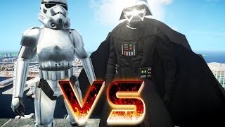 DARTH VADER VS STORMTROOPER EPIC BATTLE (GTA IV) - YouTube