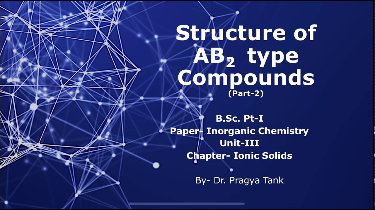 Structure Of Tio2 B Sc Pt I Youtube