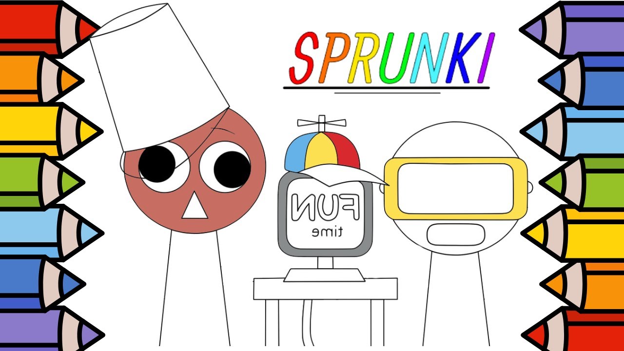 Incredibox Sprunki New Coloring Pages - How To Color Sprunki Phase 3 ...
