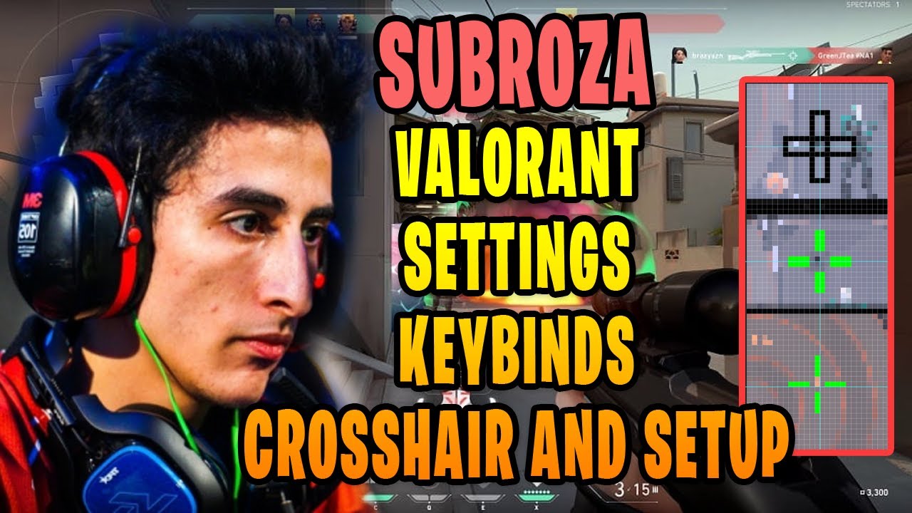 Subroza Valorant Settings Sensitivity Keybinds Crosshair And Setup Porn Sex Picture