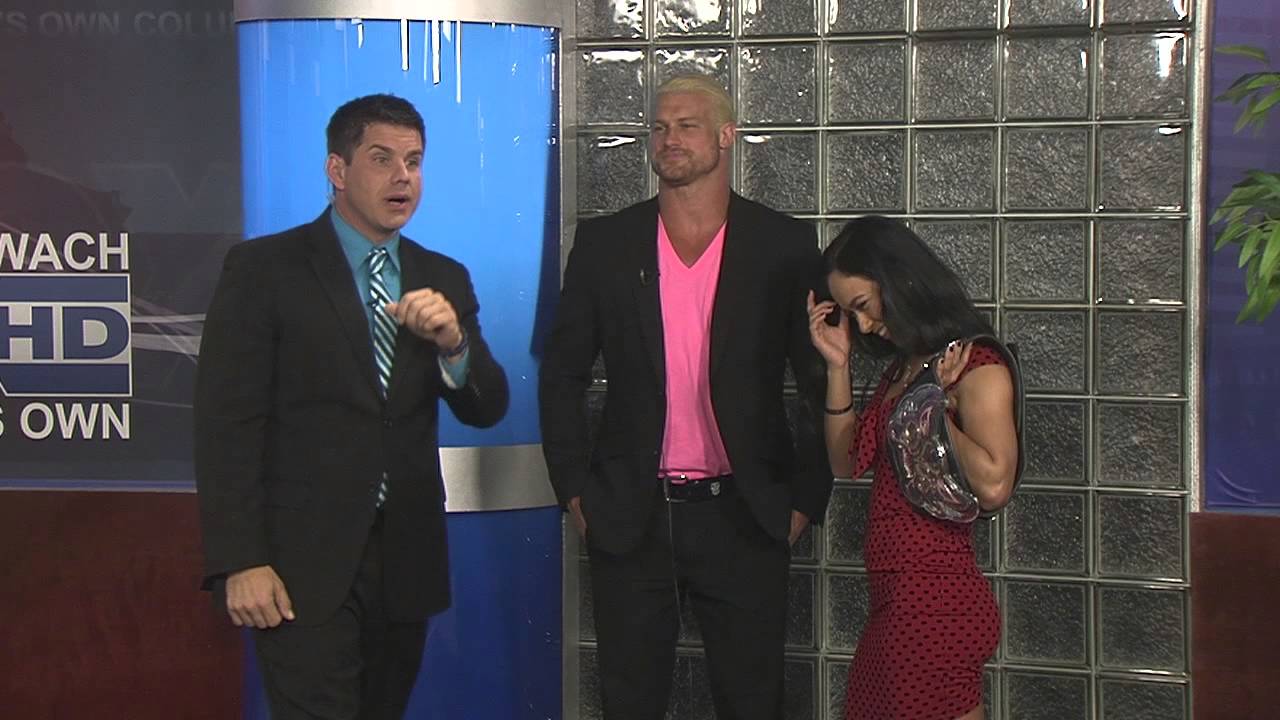 The WWE Superstars take on Good Day - YouTube
