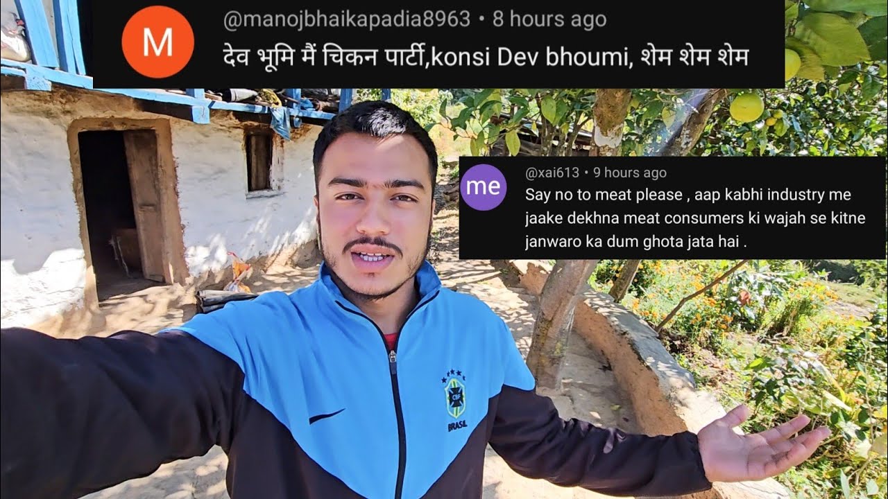 क्या उत्तराखंड के लोग चिकन नहीं खा सकते ? ।। Namaste Pahad ।। Ashutosh ...