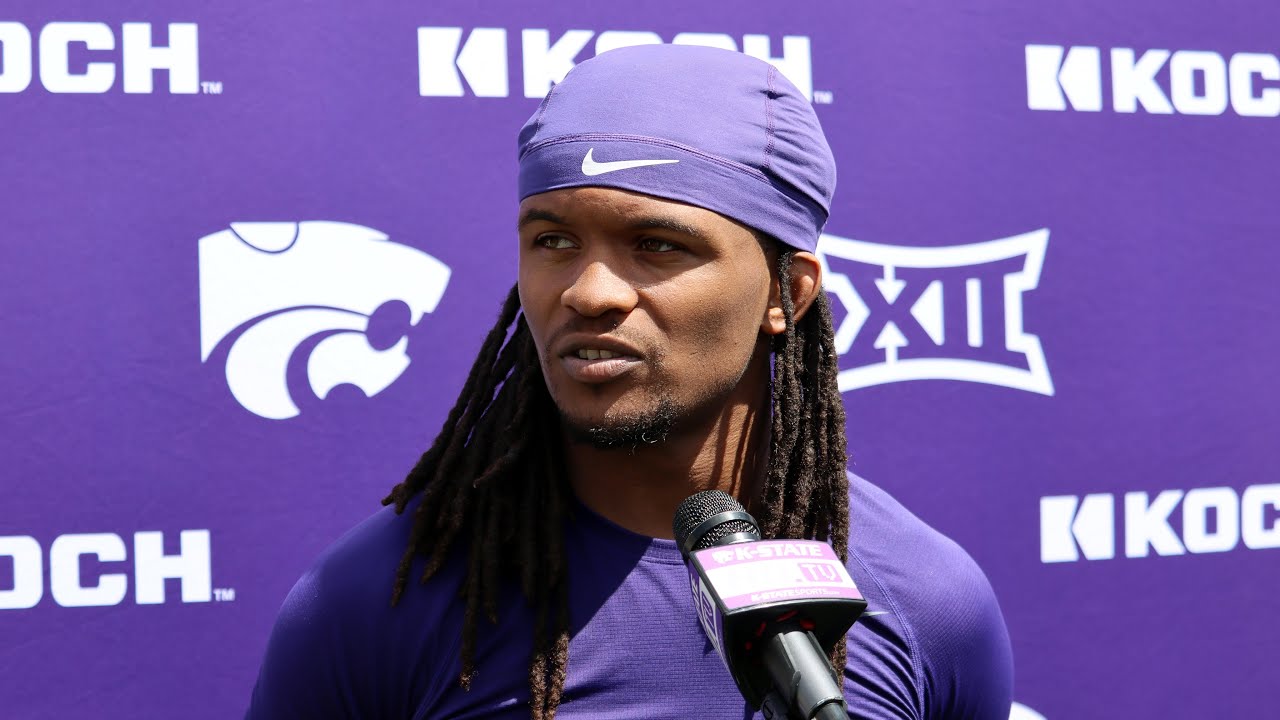 Kansas State Football | Treshaun Ward Press Conference | August 14 ...
