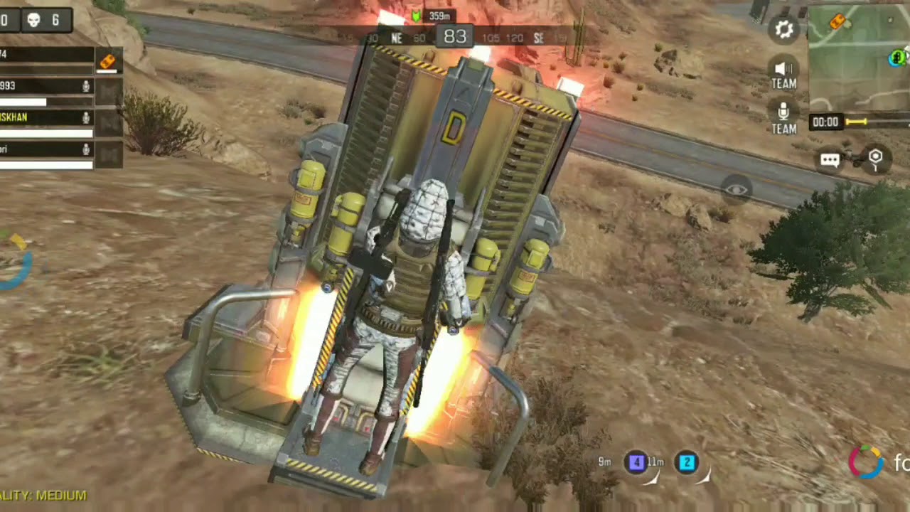 Playing COD Battle Royal with friends - YouTube