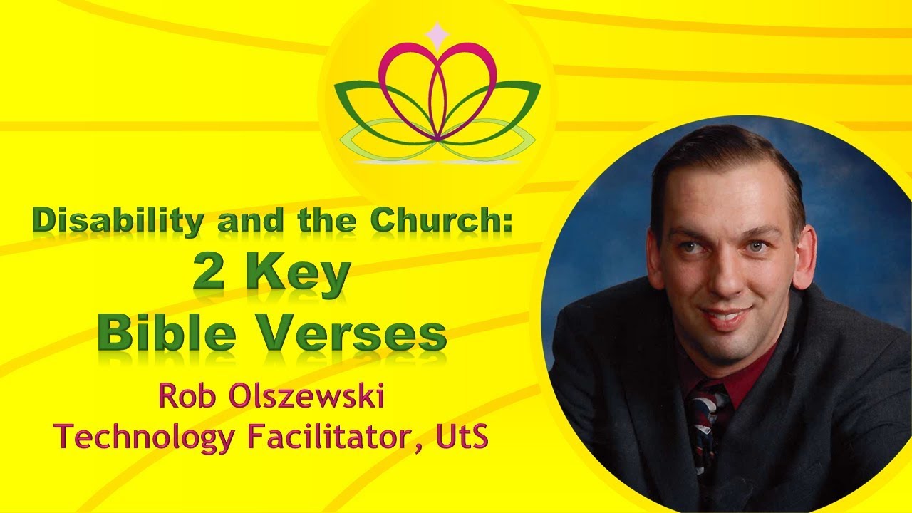 2 Bible Verses About Disability - YouTube