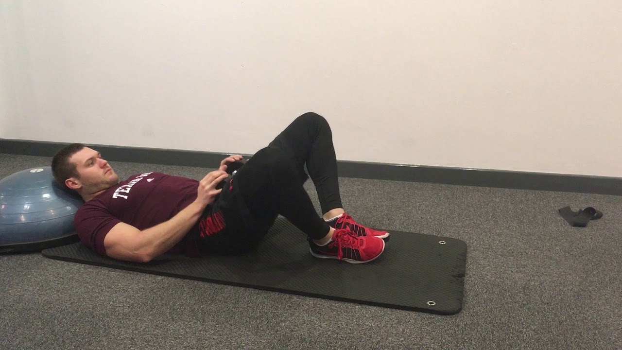 Dumbbell Frog Pump Demonstration - YouTube