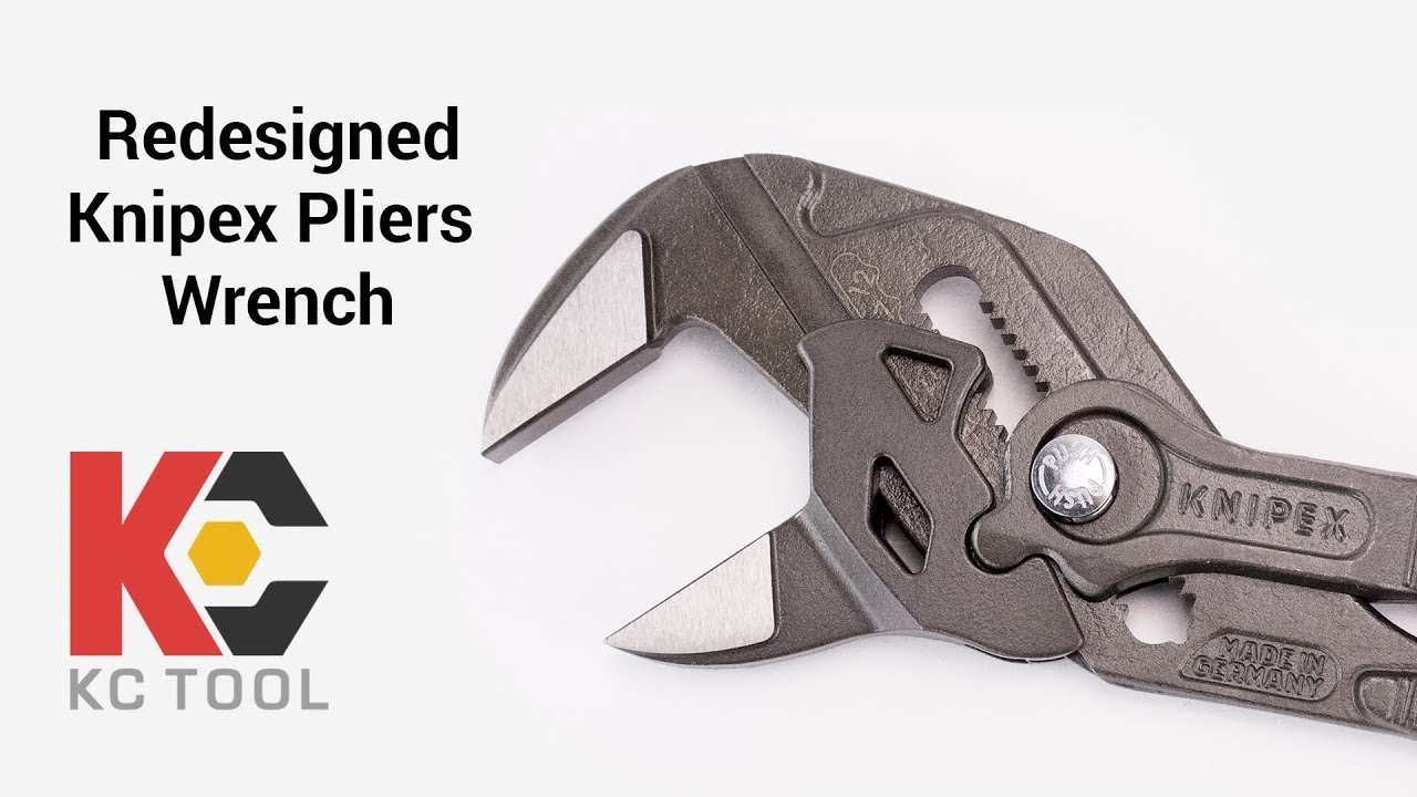 The Newly Redesigned Knipex Pliers Wrench, From KC Tool - YouTube