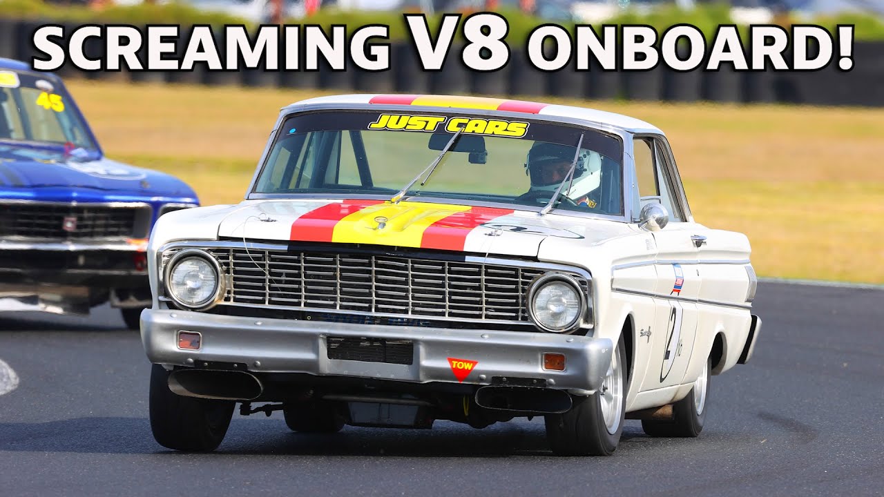 WILD 1964 FORD FALCON RALLY SPRINT 289 V8 - ONBOARD in 2021! - YouTube