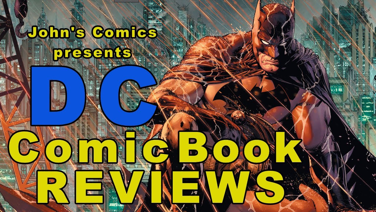 DC Comic Book Reviews with Silly Characters- Batman, Justice League ...