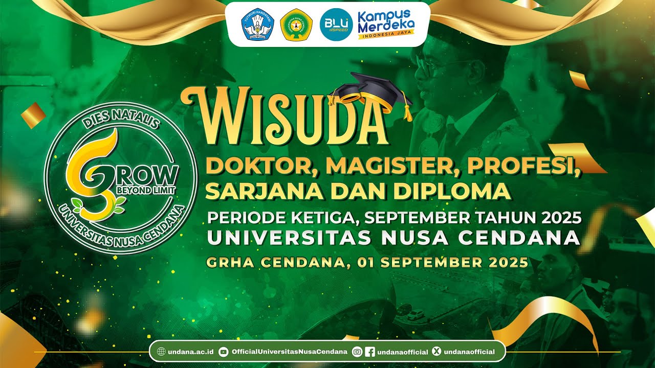 WISUDA DOKTOR, MAGISTER, PROFESI, SARJANA DAN DIPLOMA PERIODE KE-3 ...