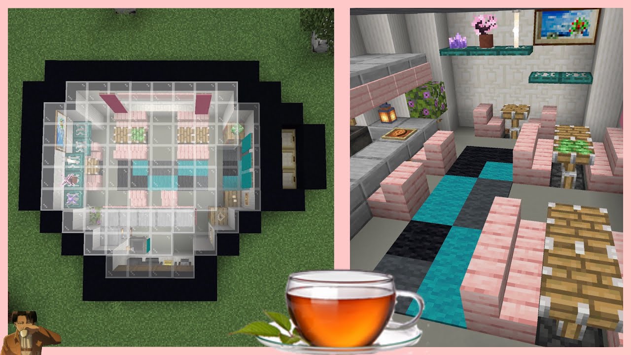Minecraft | Underground Tea Shop - YouTube