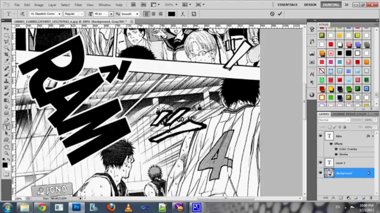 [EDIT MANGA TUTORIAL] - Hướng dẫn chèn SFX trong Manga - YouTube