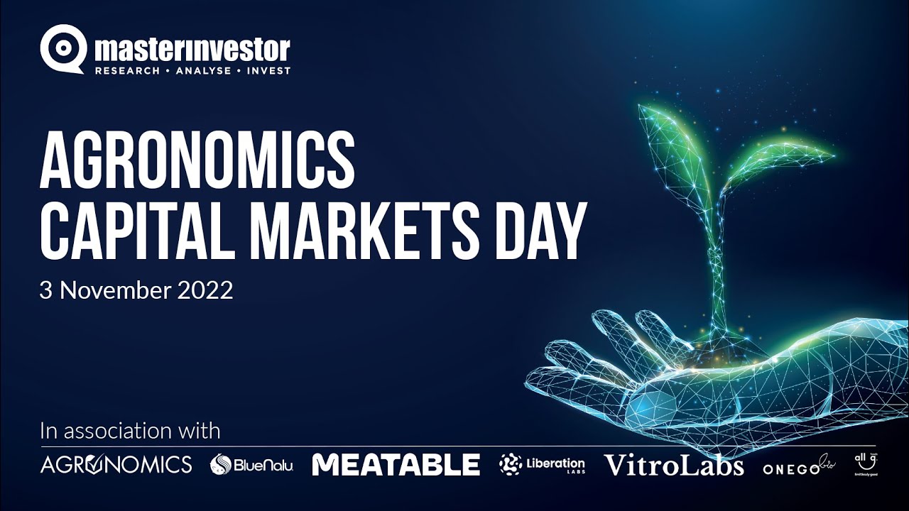 Agronomics Capital Markets Day - YouTube