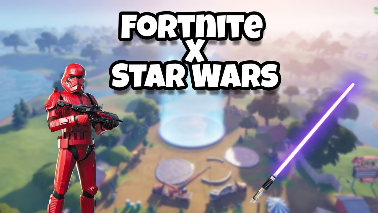 New Lightsaber & Stormtrooper Blasters | Fortnite X Star Wars Event ...