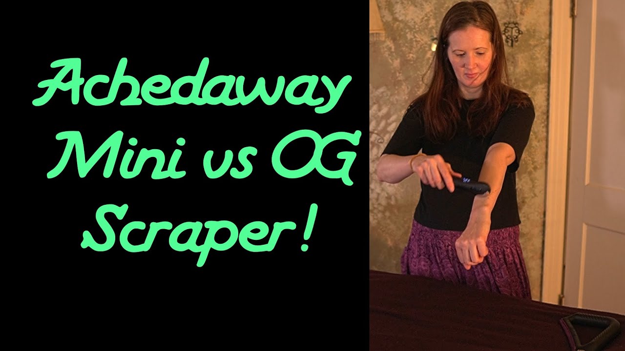 Mini Muscle Magic? Massage Therapist Tests Achedaway Scraper Sizes (See ...