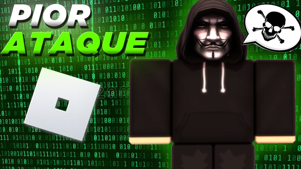ESSE foi o primeiro ATAQUE HACKER do roblox!!👨‍💻(Do jeito que ninguém ...