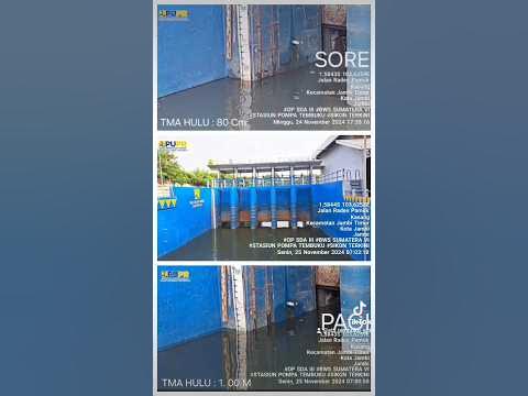 TMA HULU STA. TEMBUKU 25/11/2024 #spt #stasiunpompatembuku #tinggimukaair #sungaibatanghari # ...