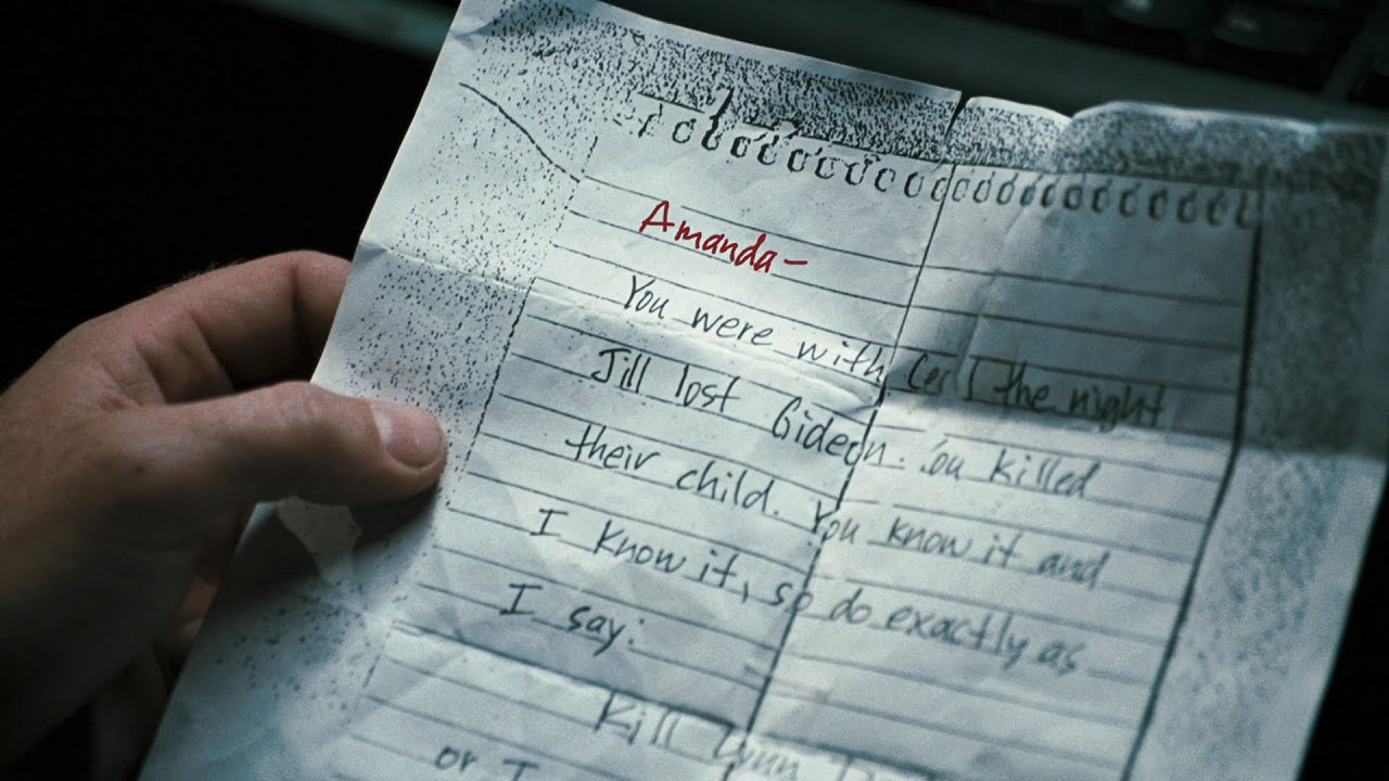 SAW || Alternate ''Amanda's Letter'' Montage - YouTube