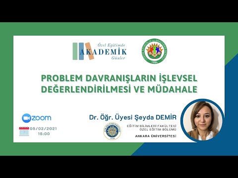 Çorum RAM - Özel Eğitimde Akademik Günler / Dr. Öğr. Üyesi Şeyda DEMİR