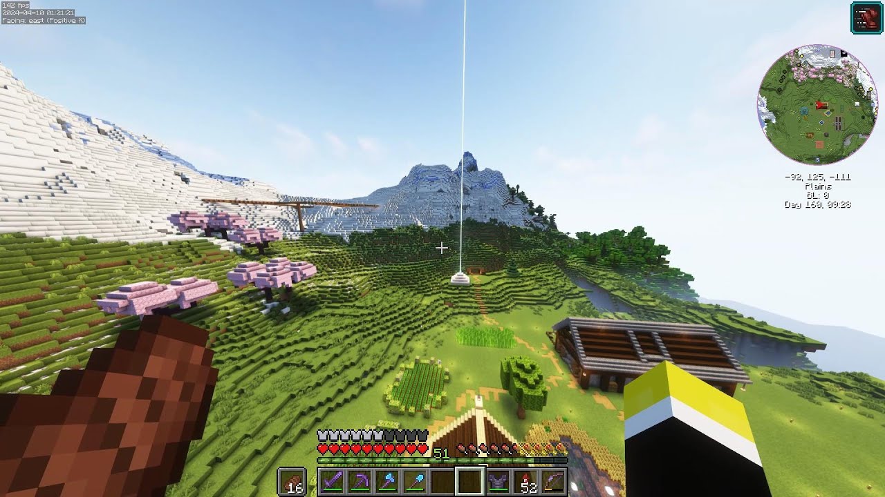 Minecraft Survival #9 - Flying Machines! - YouTube