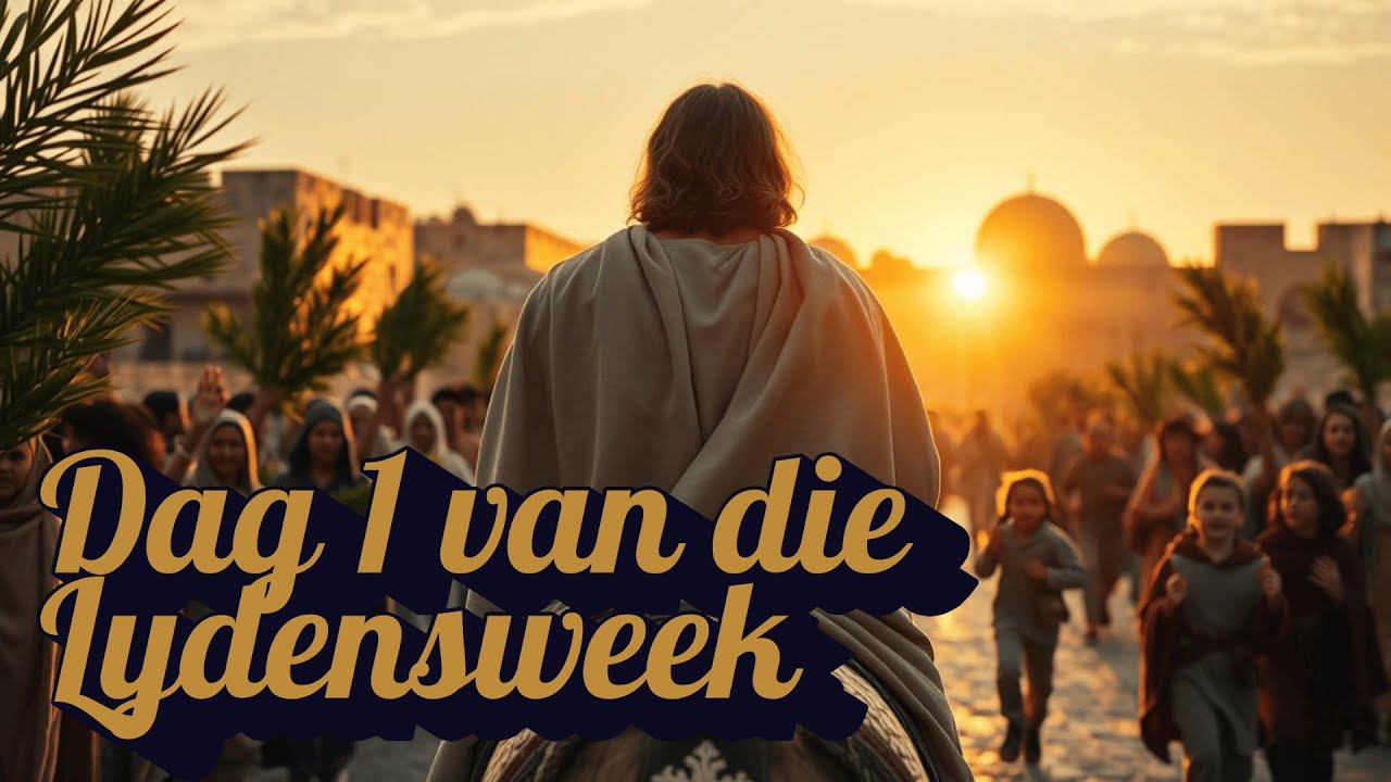Palmsondag Boodskap – Die Koning kom op ’n donkie! - YouTube