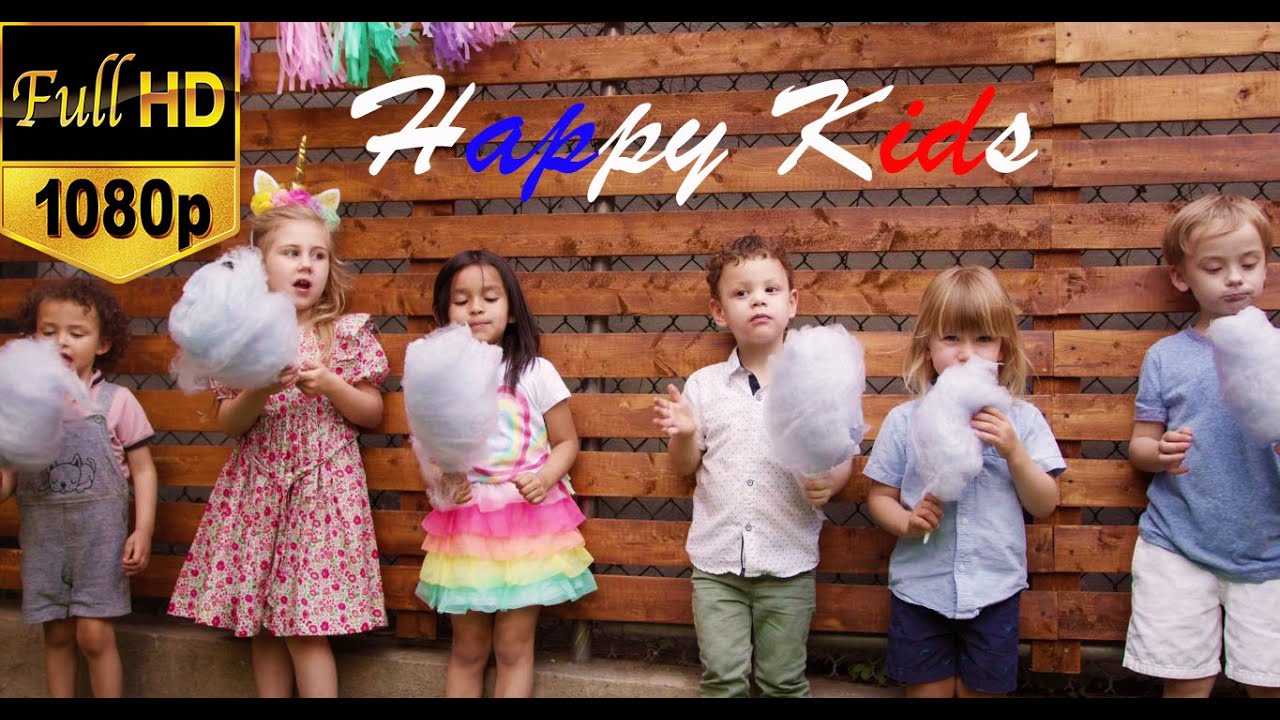 Happy Kids HD Stock Video Free stock footage Free HD Videos NO ...