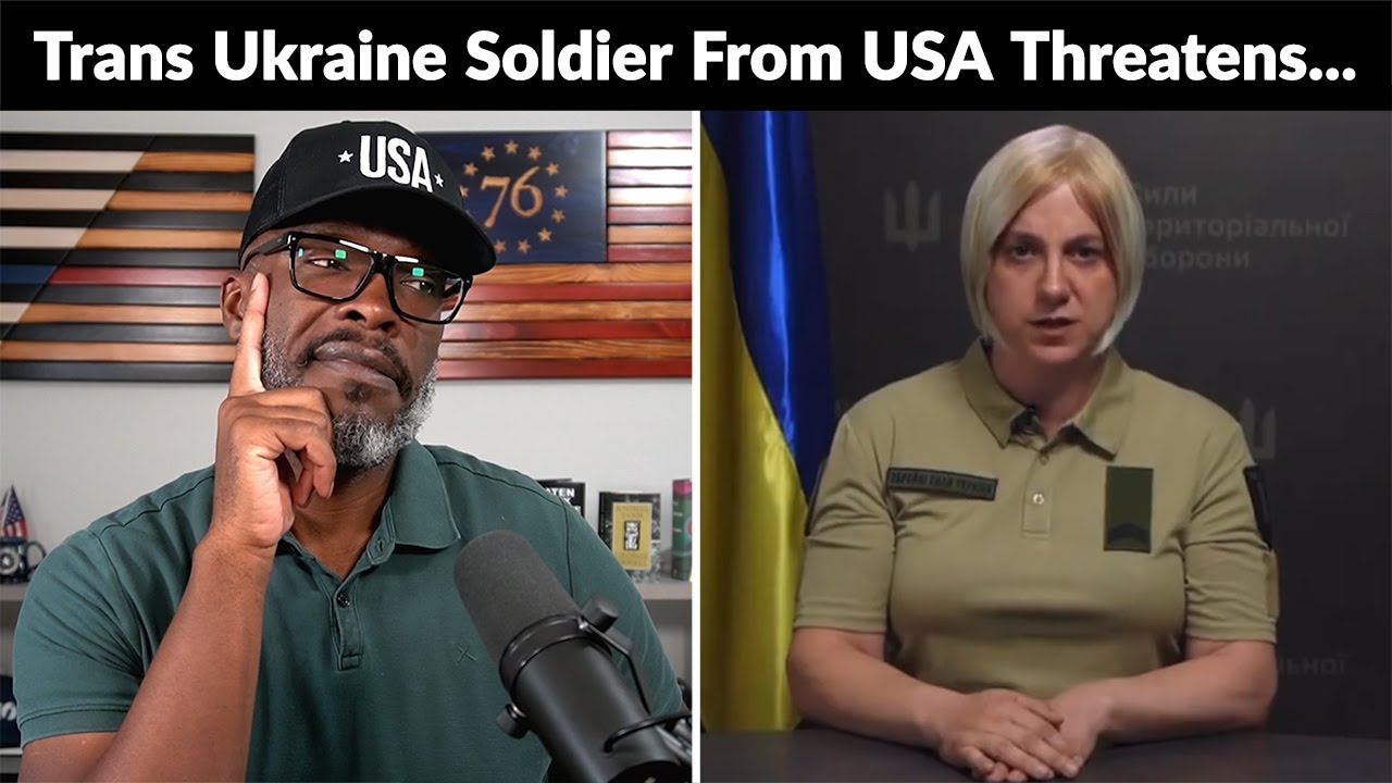 Trans Ukraine Soldier From USA Issues THREAT Against Detractors! - YouTube